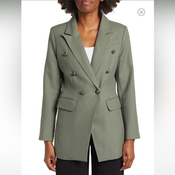 Belle & Bloom | Jackets & Coats | Belle Bloom Princess Polly Textured Doublebreasted Blazer ...